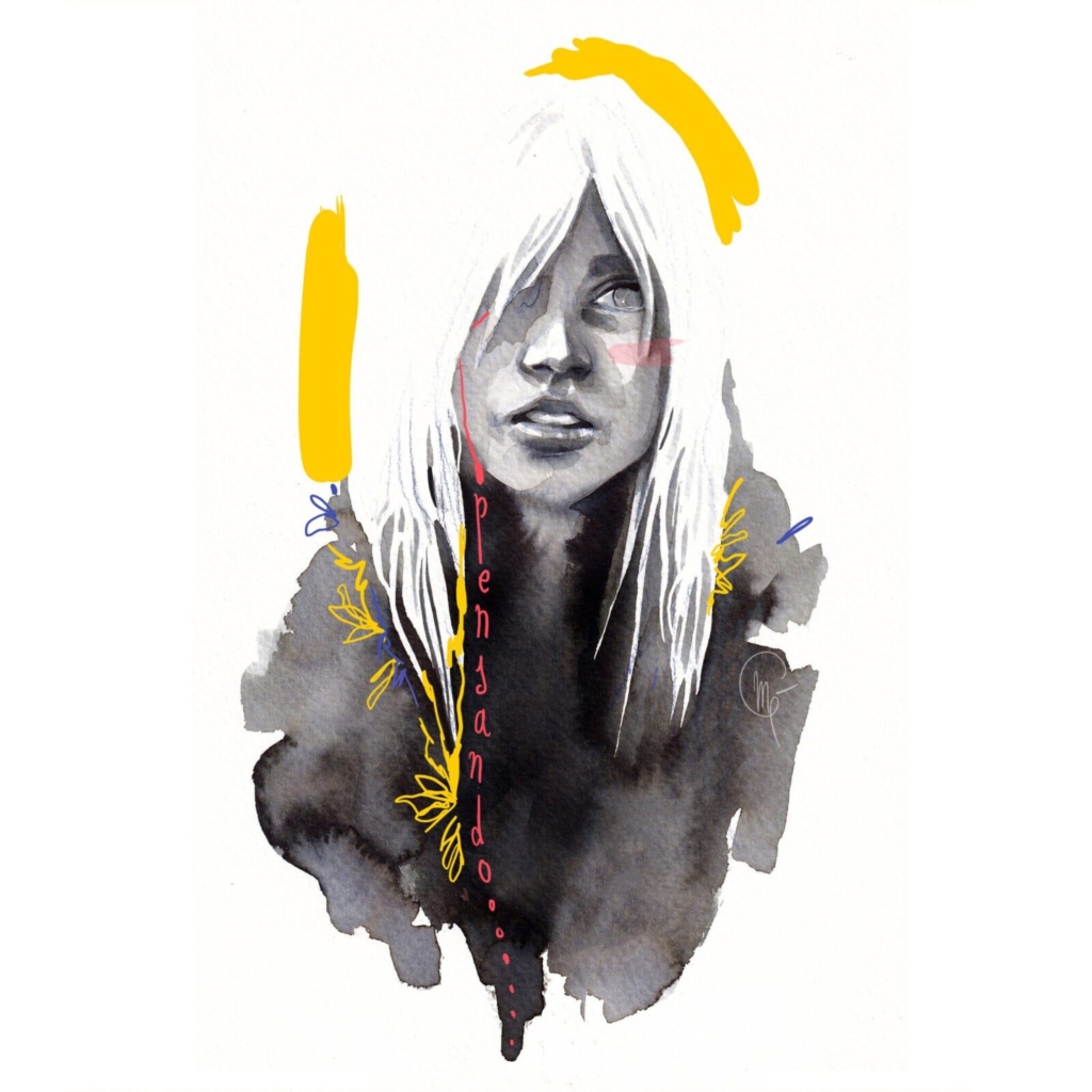 thINKing – Acuarela - María Emegé