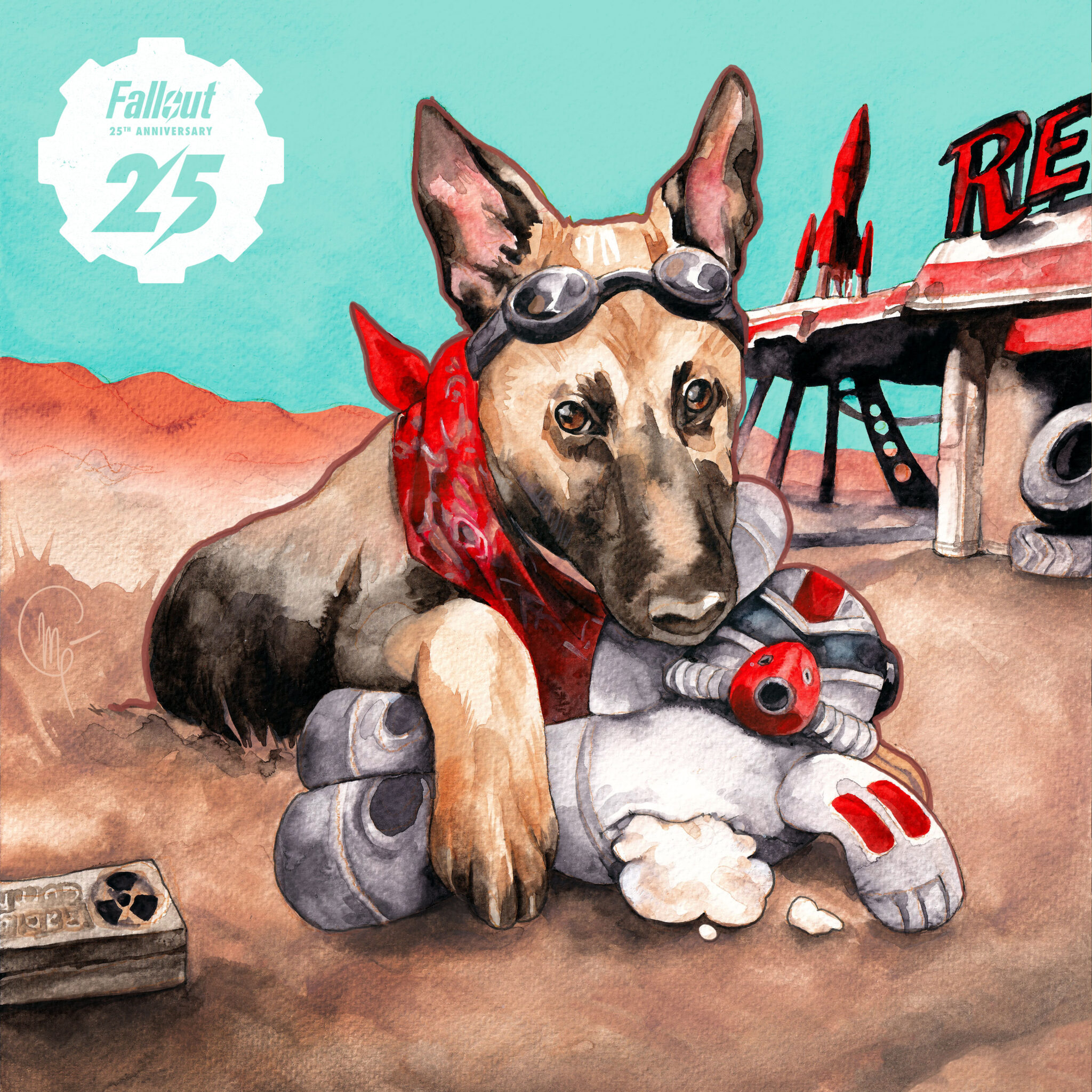 Fallout anniversary for Bethesda - María Emegé